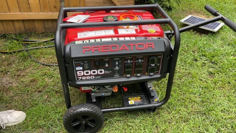 How Much Oil Does a Predator 9000 Generator Take: Essential Guide